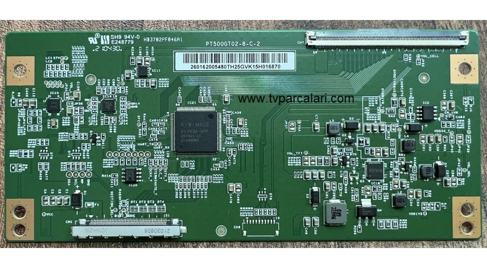 PT500GT02-8-C-2, HB3702PF046A1, T-con board