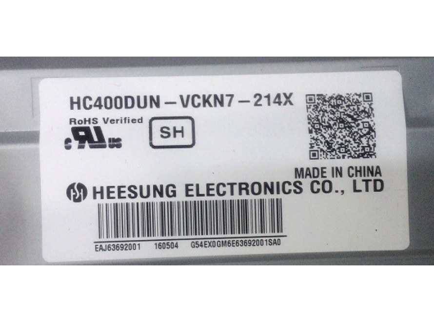 40 DRT4.0 REV07 B-Type SVL400, A-Type, HC400DUN-VCKN7-214X, LG 40MB27HM ...
